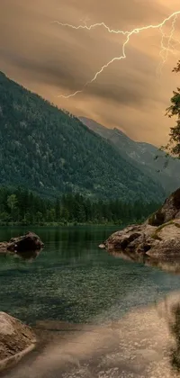 Mountain Reflection Live Wallpaper - free download