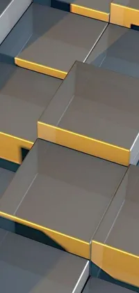 Graphene-Inspired Boxes Live Wallpaper