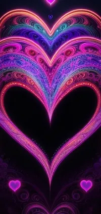 Purple Organ Light Live Wallpaper