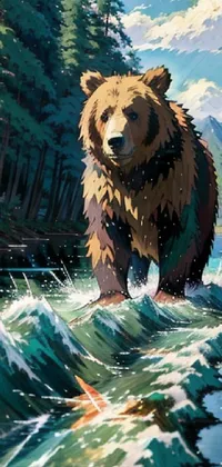 Water Carnivore Liquid Live Wallpaper