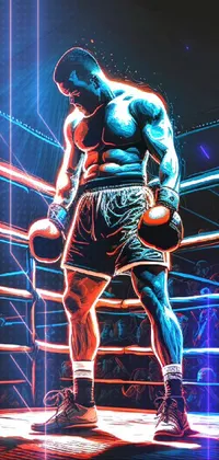 Boxing Ring Battle Live Wallpaper - for Android / iPhone
