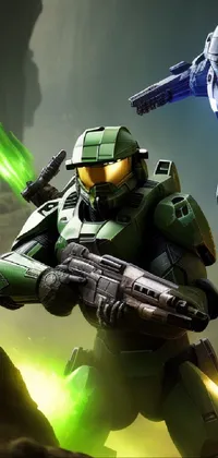 Gesture Mecha Cg Artwork Live Wallpaper - free download