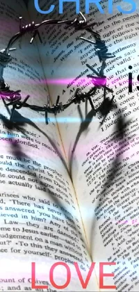 Crown of Thorns Book Live Wallpaper - free download