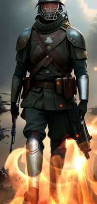 Water Armour Poster Live Wallpaper - free download