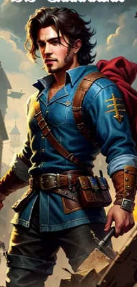 Human Thor Sky Live Wallpaper - free download