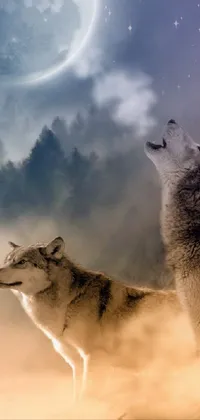 Moonlight howl Live Wallpaper