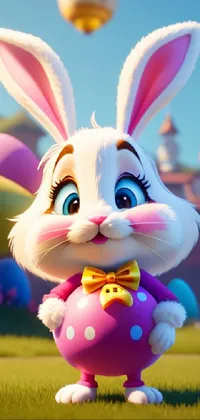 Happy easter bunny Live Wallpaper - free download