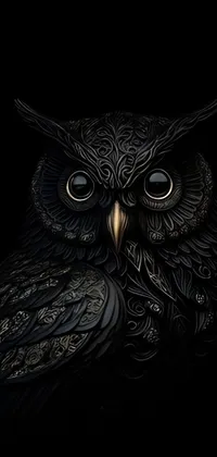 Bird Owl Great Horned Owl Live Wallpaper - free download