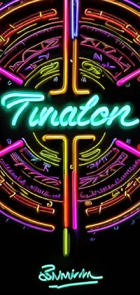 Light Line Electronic Signage Live Wallpaper - free download