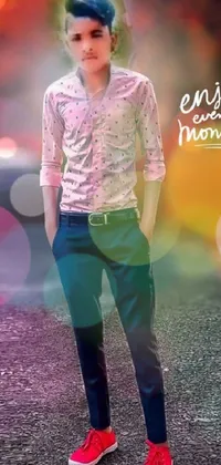 Face Photograph Leg Live Wallpaper - free download