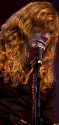 Hair Microphone Head Live Wallpaper - free download