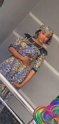 Magenta Smile Thigh Live Wallpaper