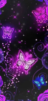 Purple Light Violet Live Wallpaper - free download