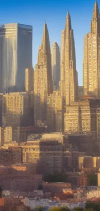 Skyscraper Sky Building Live Wallpaper