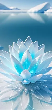 Flower Plant Azure Live Wallpaper - free download