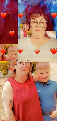 Glasses Facial Expression Mouth Live Wallpaper - download