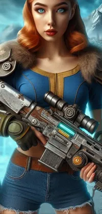 Air Gun Machine Gun Cool Live Wallpaper - free download