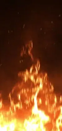 Amber Fire Gas Live Wallpaper - free download