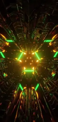 Art Visual Effect Lighting Symmetry Live Wallpaper