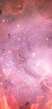 Starry Sky and Nebula Cosmic Live Wallpaper - free download