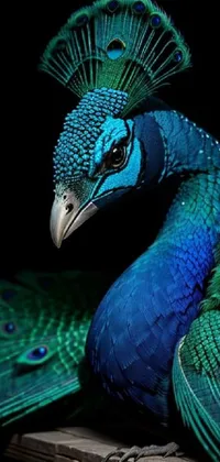 Bird Peafowl Light Live Wallpaper - free download