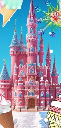 ice cream palace Live Wallpaper