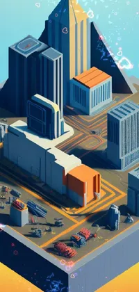 Building Purple Architecture Live Wallpaper - free download