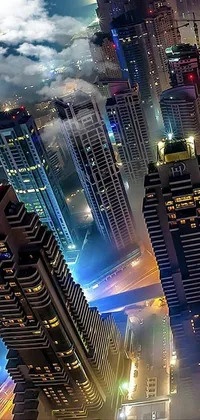 Building Skyscraper Sky Live Wallpaper - free download