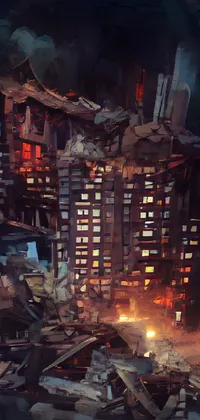 Building World Cityscape Live Wallpaper - free download