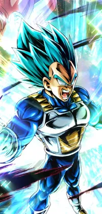 Green Cartoon Azure Live Wallpaper - free download