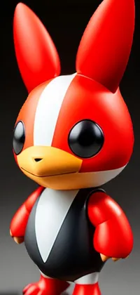 Cartoon Ear Red Live Wallpaper - free download