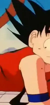 Cartoon Azure Gesture Live Wallpaper