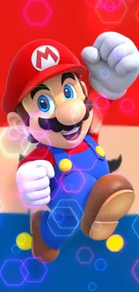 Mario Smile Cartoon Live Wallpaper