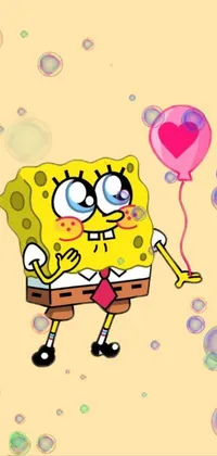 Cartoon Happy Organism Live Wallpaper - free download