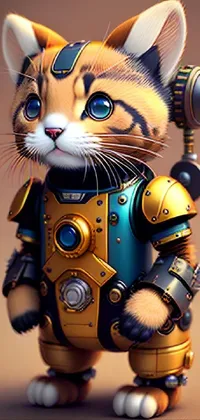 Furry Humanoid Cat Anime Live Wallpaper