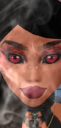 Cheek Skin Lip Live Wallpaper - free download