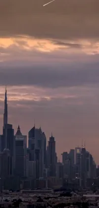 Cloud Sky Building Live Wallpaper - free download