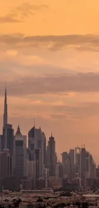 Sunset View City Skyline Live Wallpaper - free download
