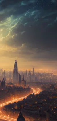 Vibrant NYC Cityscape Live Wallpaper - free download