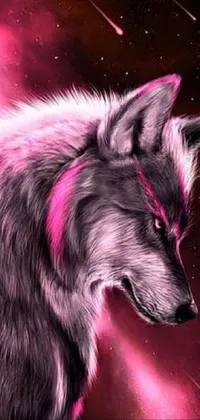Majestic Wolf Live Wallpaper - Stunning Furry Art