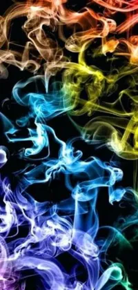 Flame Abstract Smoke Live Wallpaper - free download