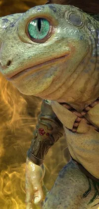 Frog True Frog Leaf Live Wallpaper