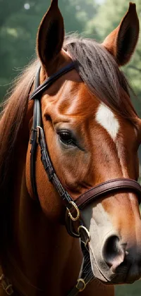 Horse Working Animal Horse Tack Live Wallpaper - download