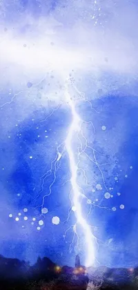 Light Blue Electric Blue Live Wallpaper - free download