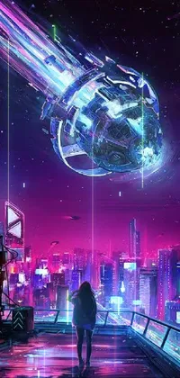 Futuristic City Live Wallpaper