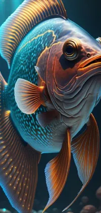 Fin Azure Underwater Live Wallpaper
