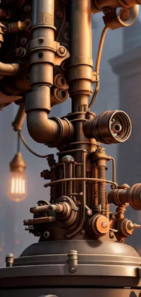 Light Amber Lamp Live Wallpaper - free download