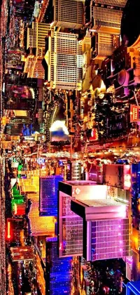 Light Night Building Live Wallpaper - free download