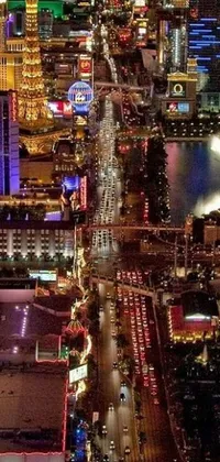 Light Night Building Live Wallpaper - free download