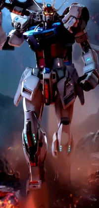 Toy Mecha Machine Live Wallpaper - free download